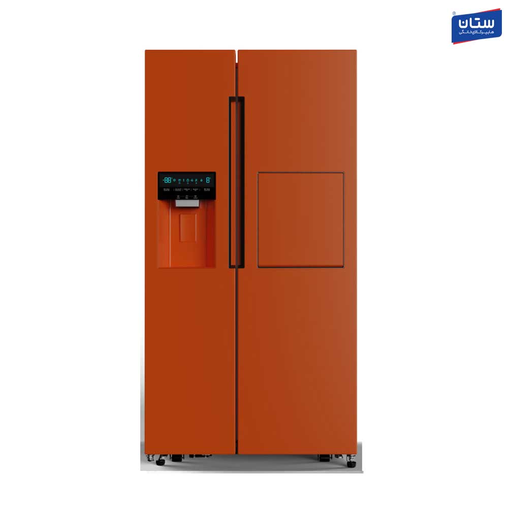 قیمت و خرید یخچال فریزر ساید بای ساید 27 فوت اسنوا مدل S1DI-S110 | ستان
