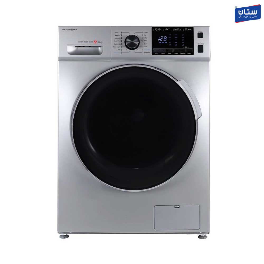 قیمت و خرید ماشین لباسشویی 8 کیلویی پاکشوما مدل BWF-40802