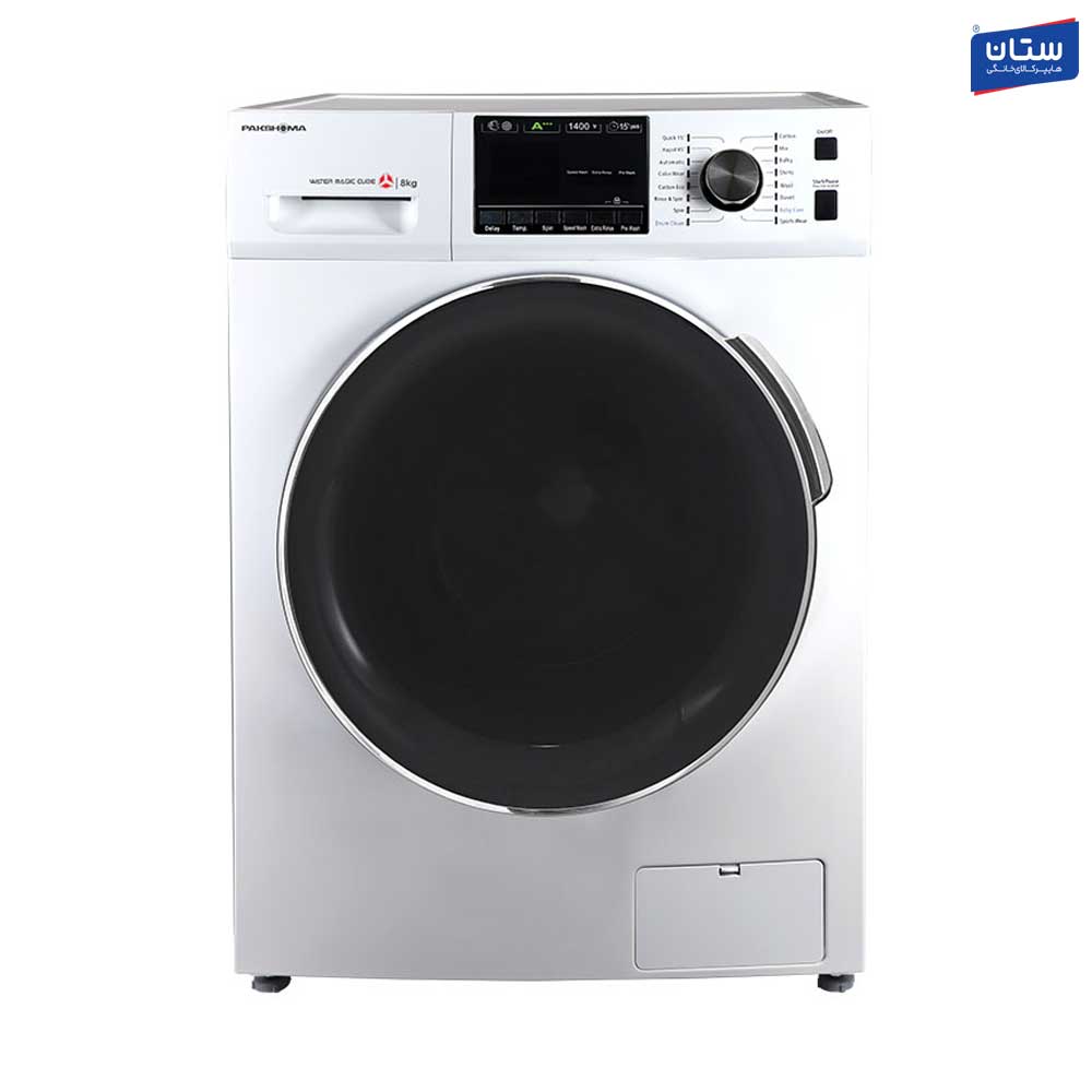 قیمت و خرید ماشین لباسشویی 8 کیلویی پاکشوما مدل BWF-40804