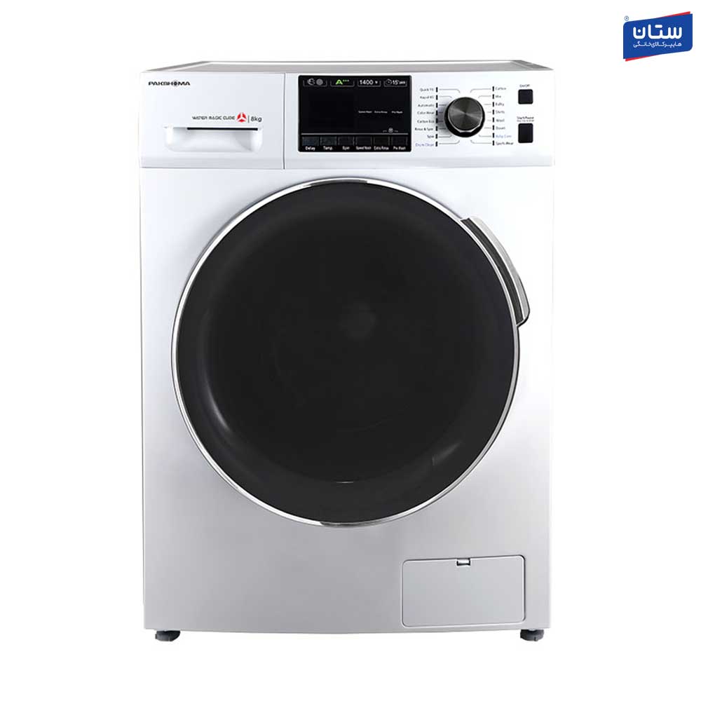 قیمت و خرید ماشین لباسشویی پاکشوما 9 کیلویی مدل BWF 40904